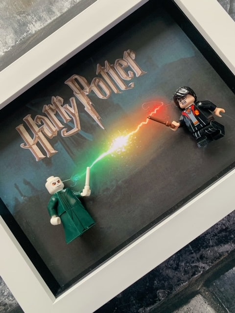 Harry Potter Duelling Lord Voldemort Mini Figure Picture Frame, Ideal ...