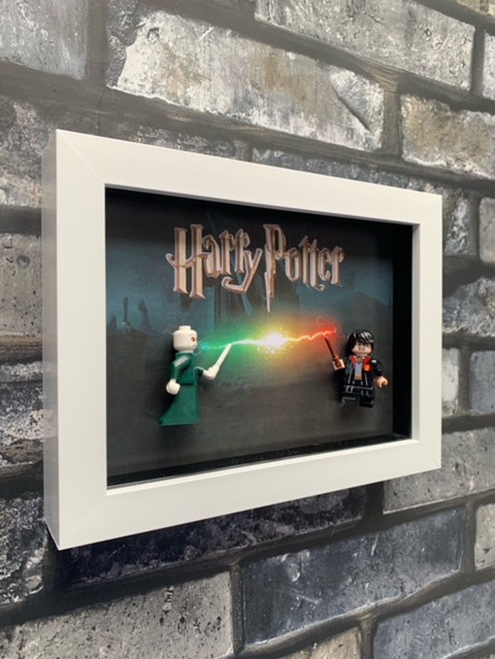 Harry Potter Duelling Lord Voldemort Mini Figure Picture Frame, Ideal ...
