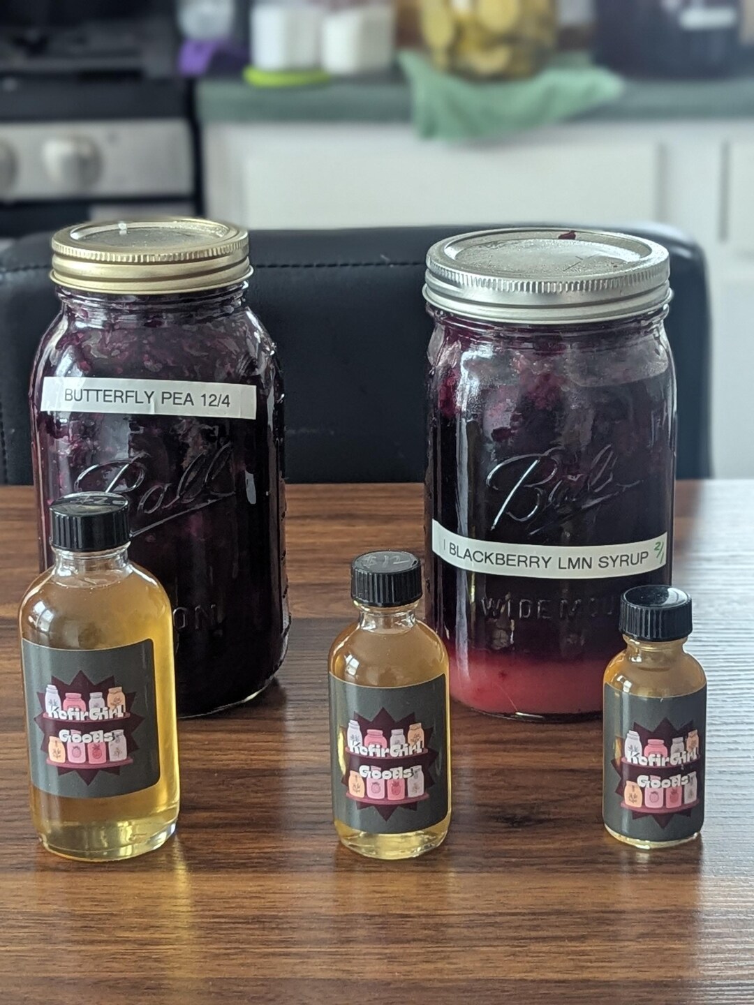 Fermented Butterfly Pea Syrup (specialty Flavor) - Etsy