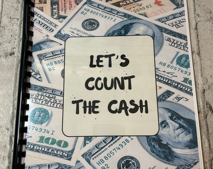 Lets Count the Cash Saving Booklet #2 - Etsy