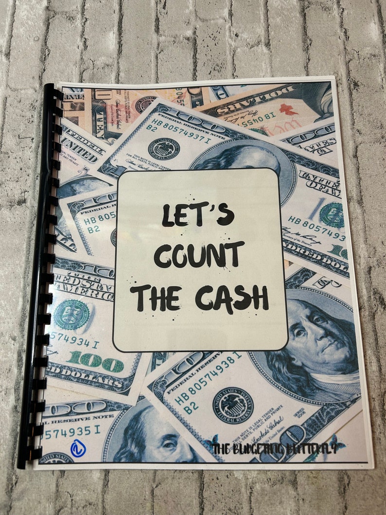 Lets Count the Cash Saving Booklet 2 - Etsy