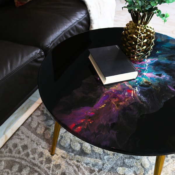 Epoxy Resin Coffee Table - Etsy