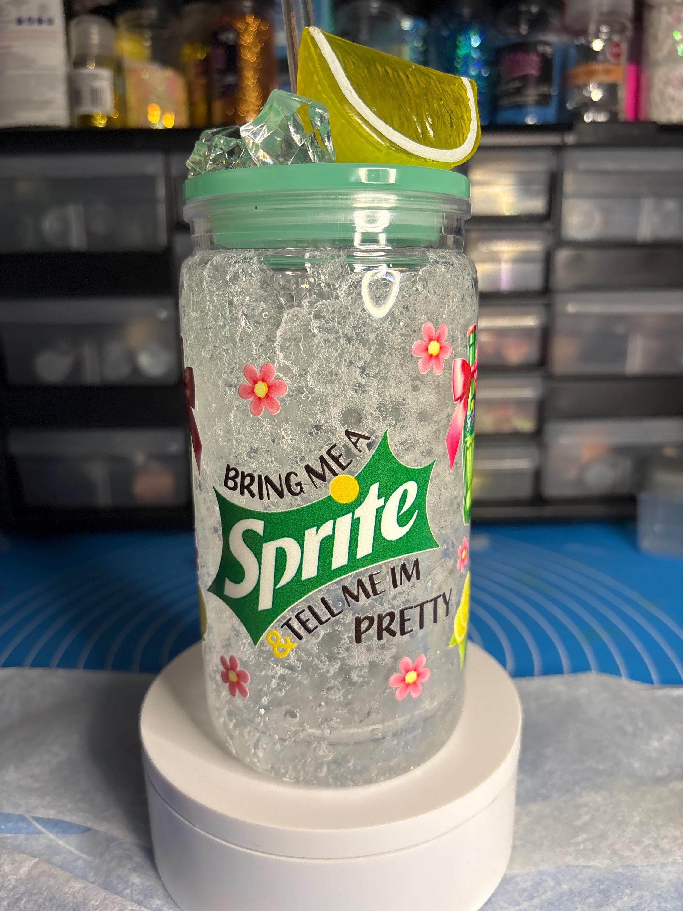 Sprite Theme Tumbler - Etsy