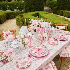 Barbie Luxury Table Mats Placemats Napkins Set Cotton Cloth Embroidered ...