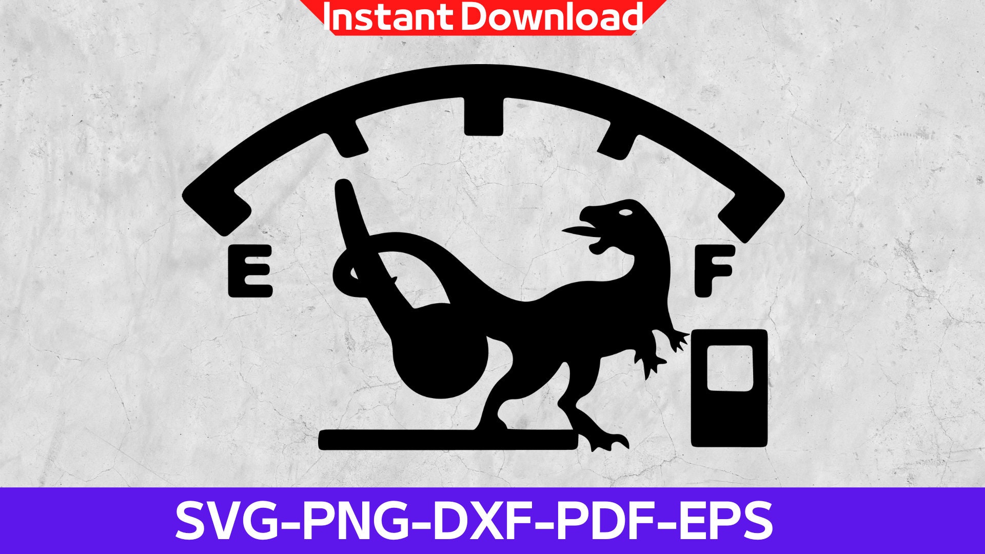 Dinosaur Gas Tank Svg, Dino Car Decal Svg, Funny Svg, Empty Gas ...