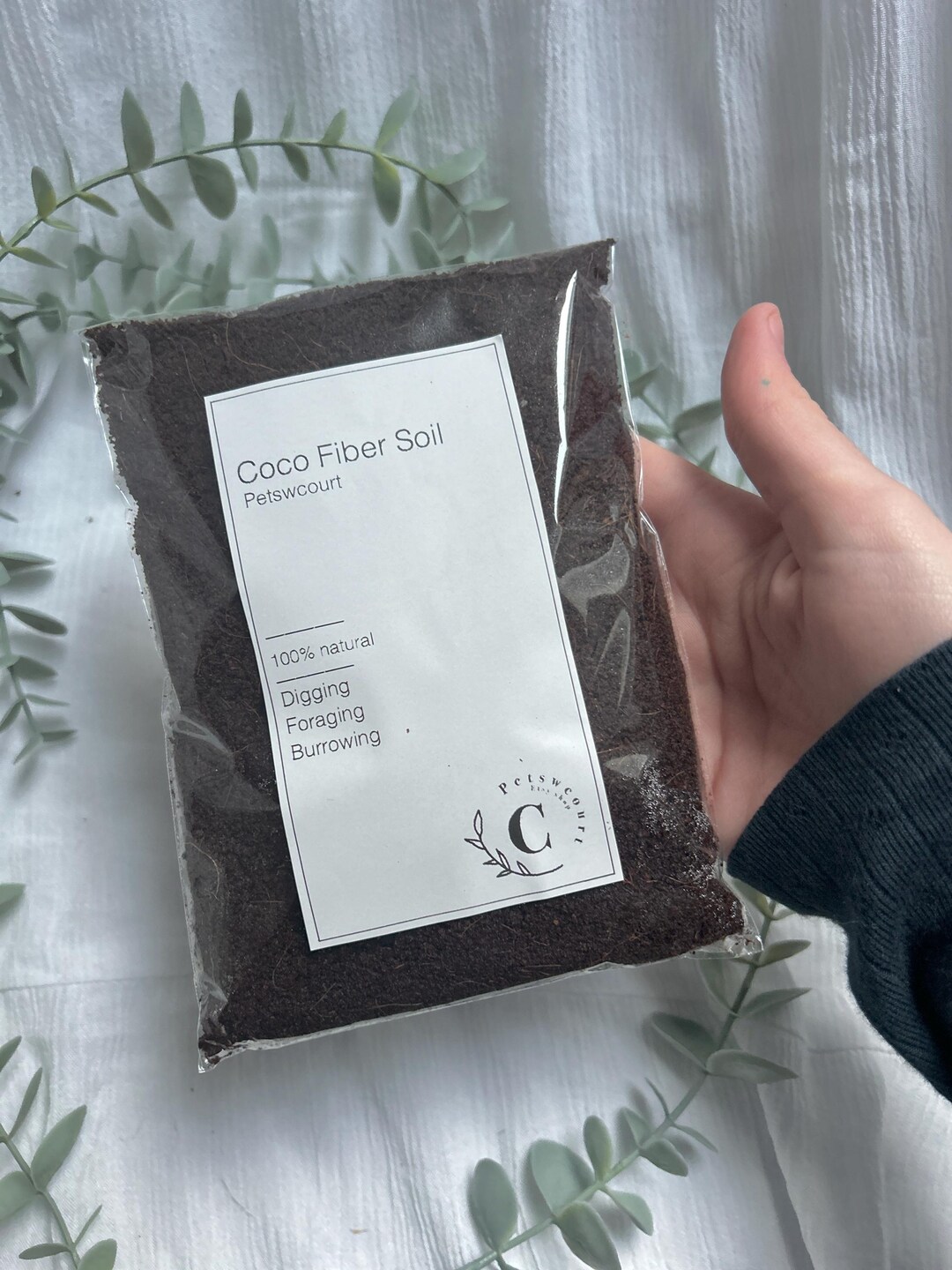 Small Animal Substrate Coco-fiber Soil - Etsy