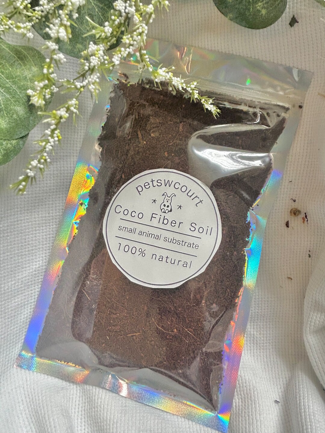 Small Animal Substrate Coco Fiber Soil - Etsy