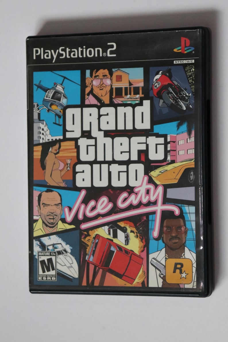 Grand Theft Auto: Vice City [playstation2] 2003 - Etsy