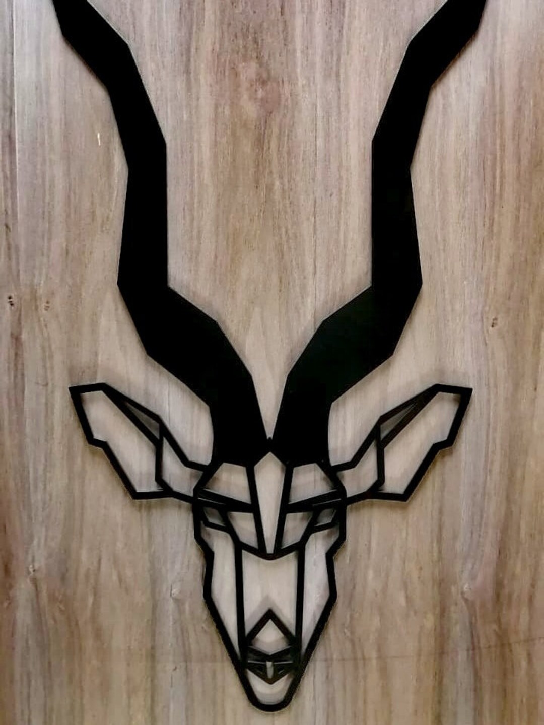 Laser Cut, Digital File. Geometric Deer Head, Kudu. SVG,DXF,AI. - Etsy