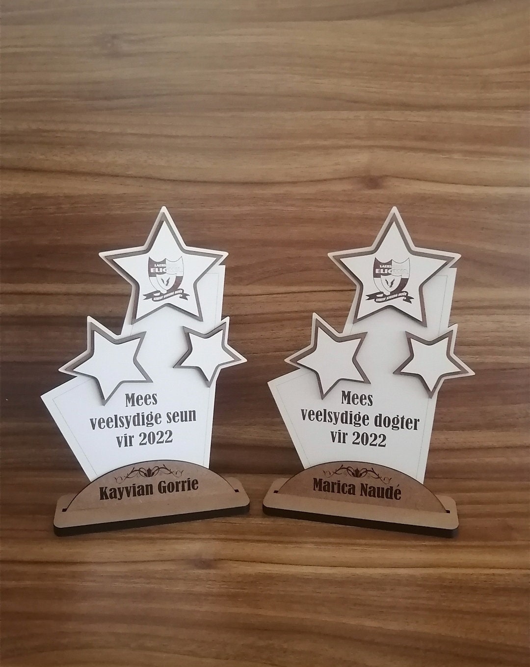 Laser Cut, Digital File. 3 Layer Trophies. SVG,DXF,AI File. - Etsy