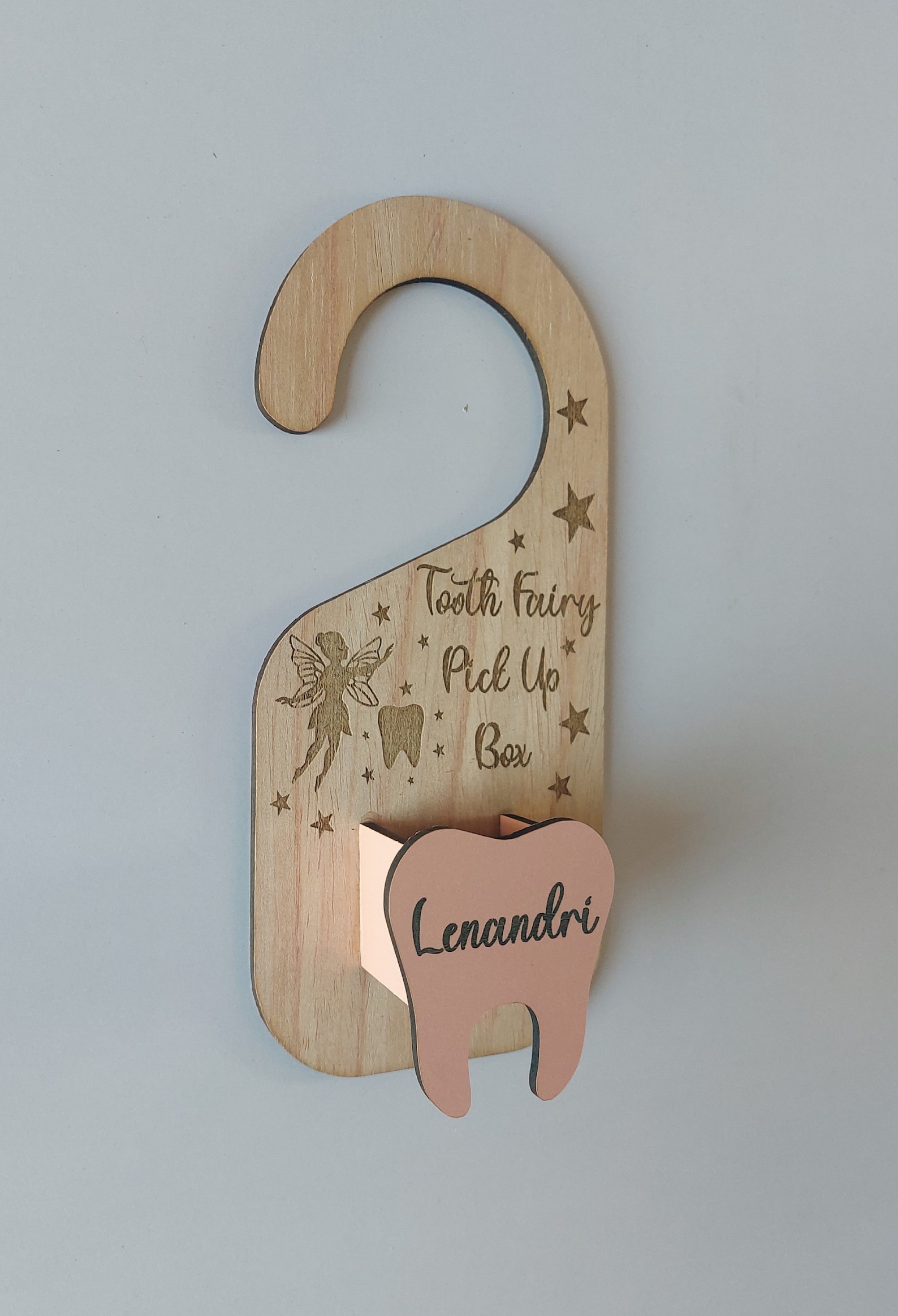 Laser Cut, Digital File. Tooth Fairy Box Hanger. Put in Tooth and ...
