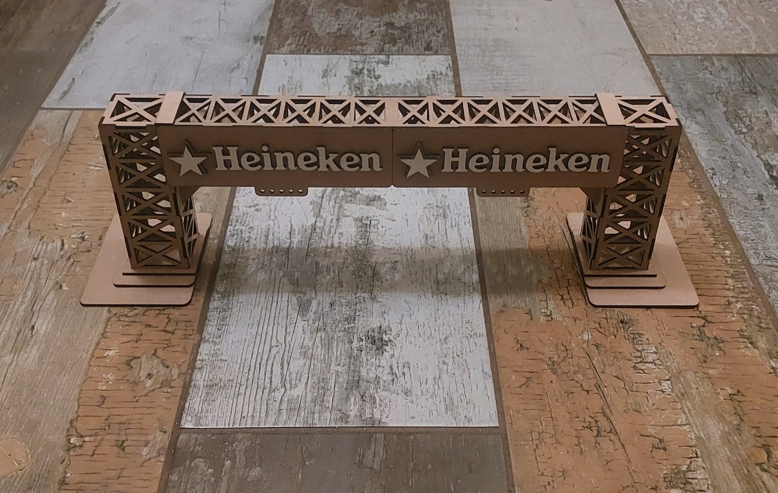 Laser Cut, Digital File. Scalextric Bridge, Race Course Start Finish ...