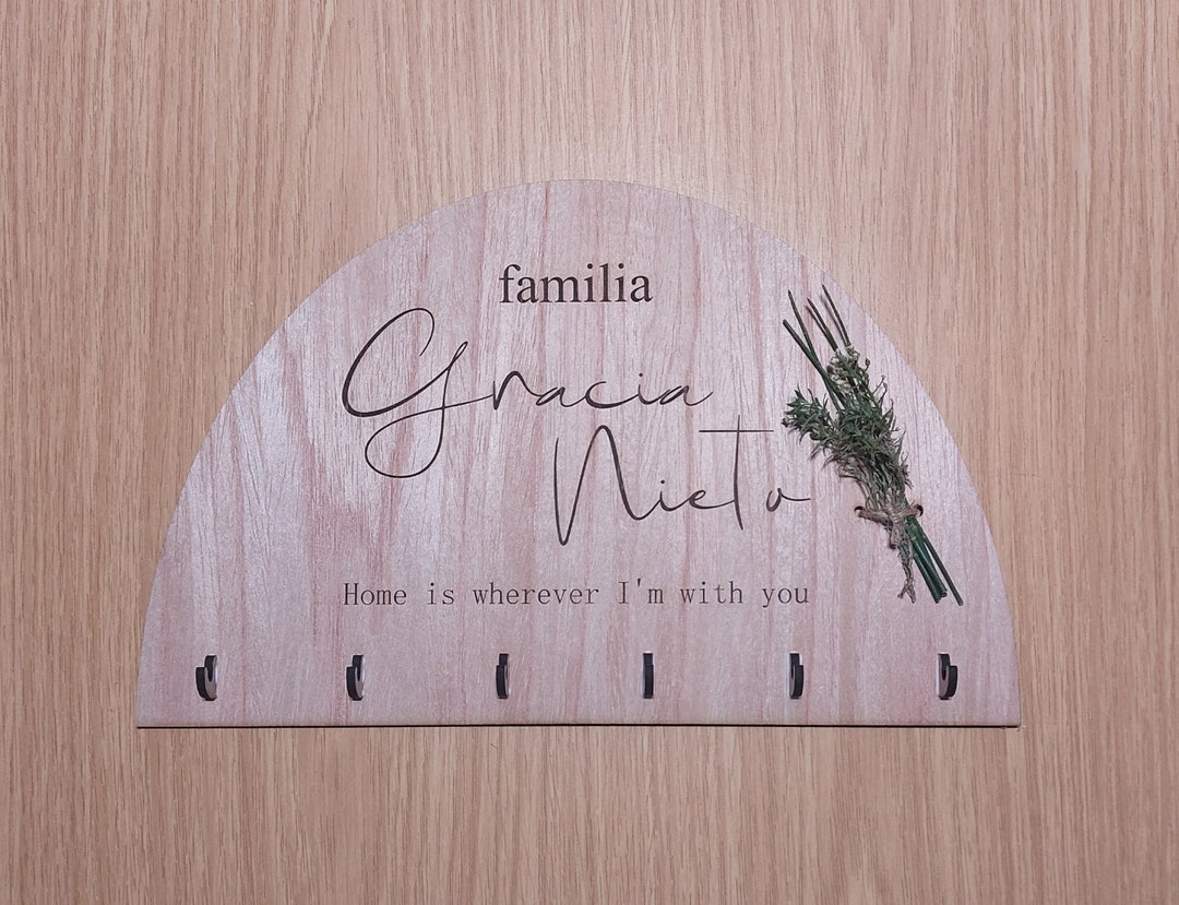 Laser Cut, Digital File, Key Holder - Etsy