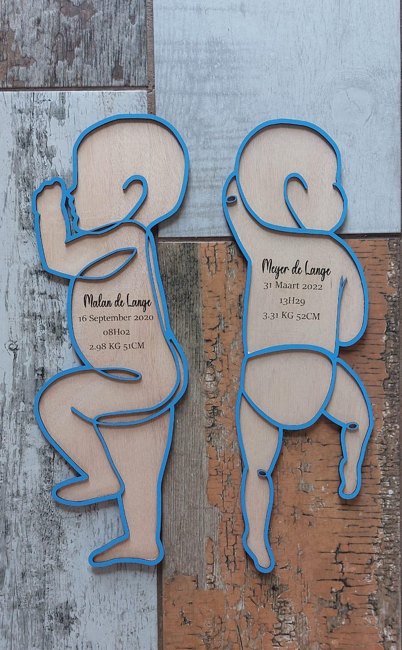 Laser Cut, Digital File. Baby Outline. Wall Art. SVG,DXF and AI File - Etsy
