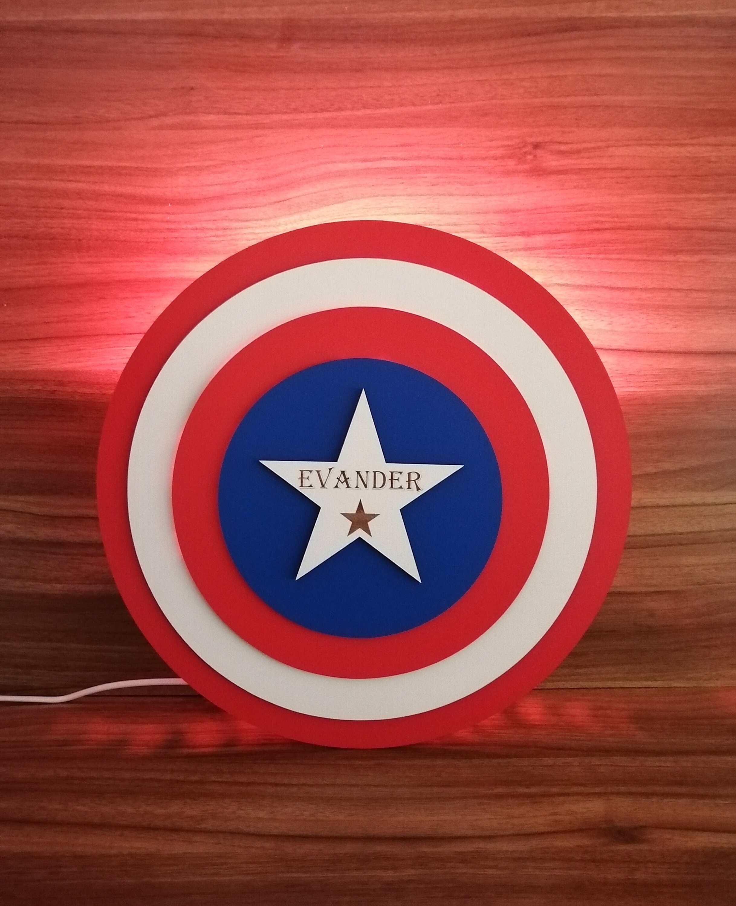 Laser Cut Digital File, Captain Shield. SVG,DXF,AI File. - Etsy