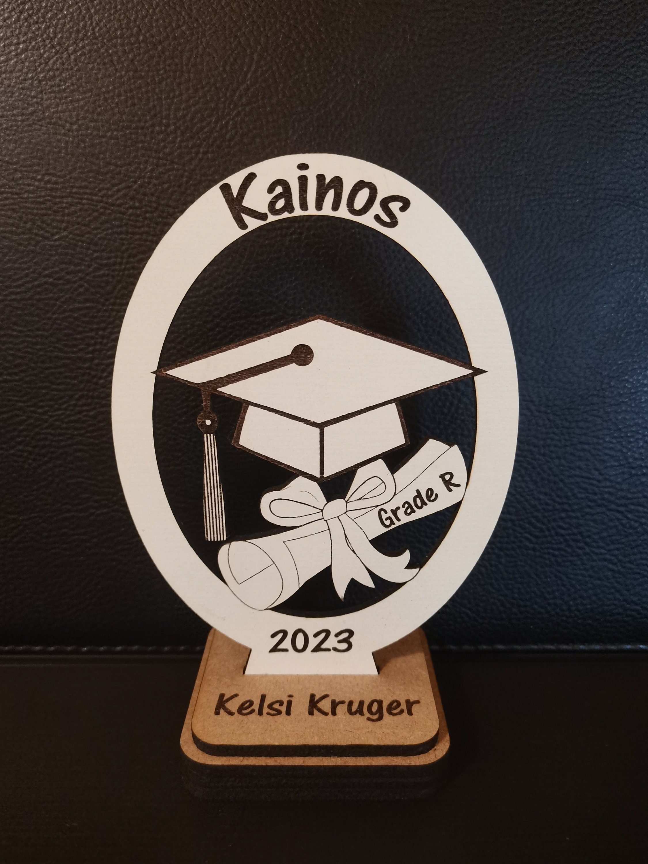 Laser Cut, Digital File. School or Graduation Trophy. SVG,DXF and AI ...