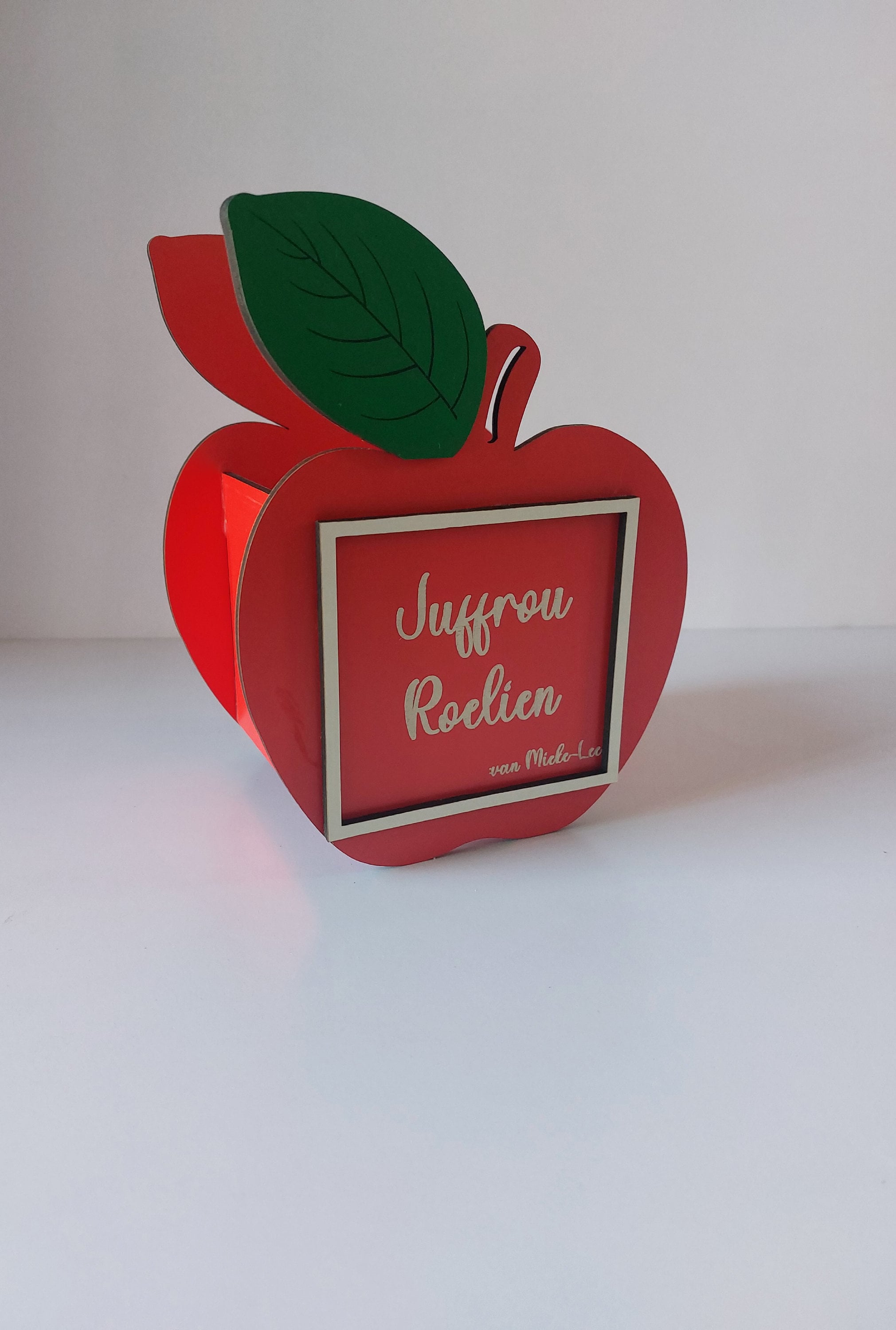 Laser Cut, Digital File. Apple Pencil Box. Apple Box. AI, SVG, DXF File ...