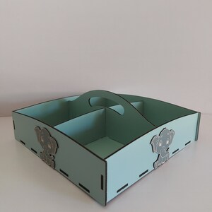 Laser Cut Digital File, Nursery/baby Room Set. Diapers/nappy Box ...