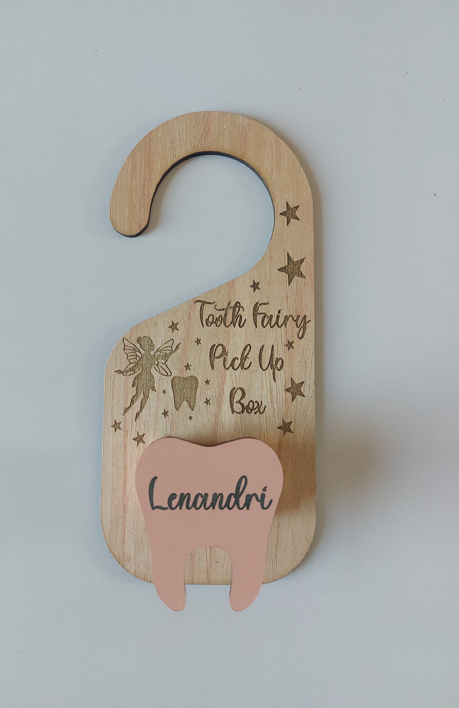 Laser Cut, Digital File. Tooth Fairy Box Hanger. Put in Tooth and ...