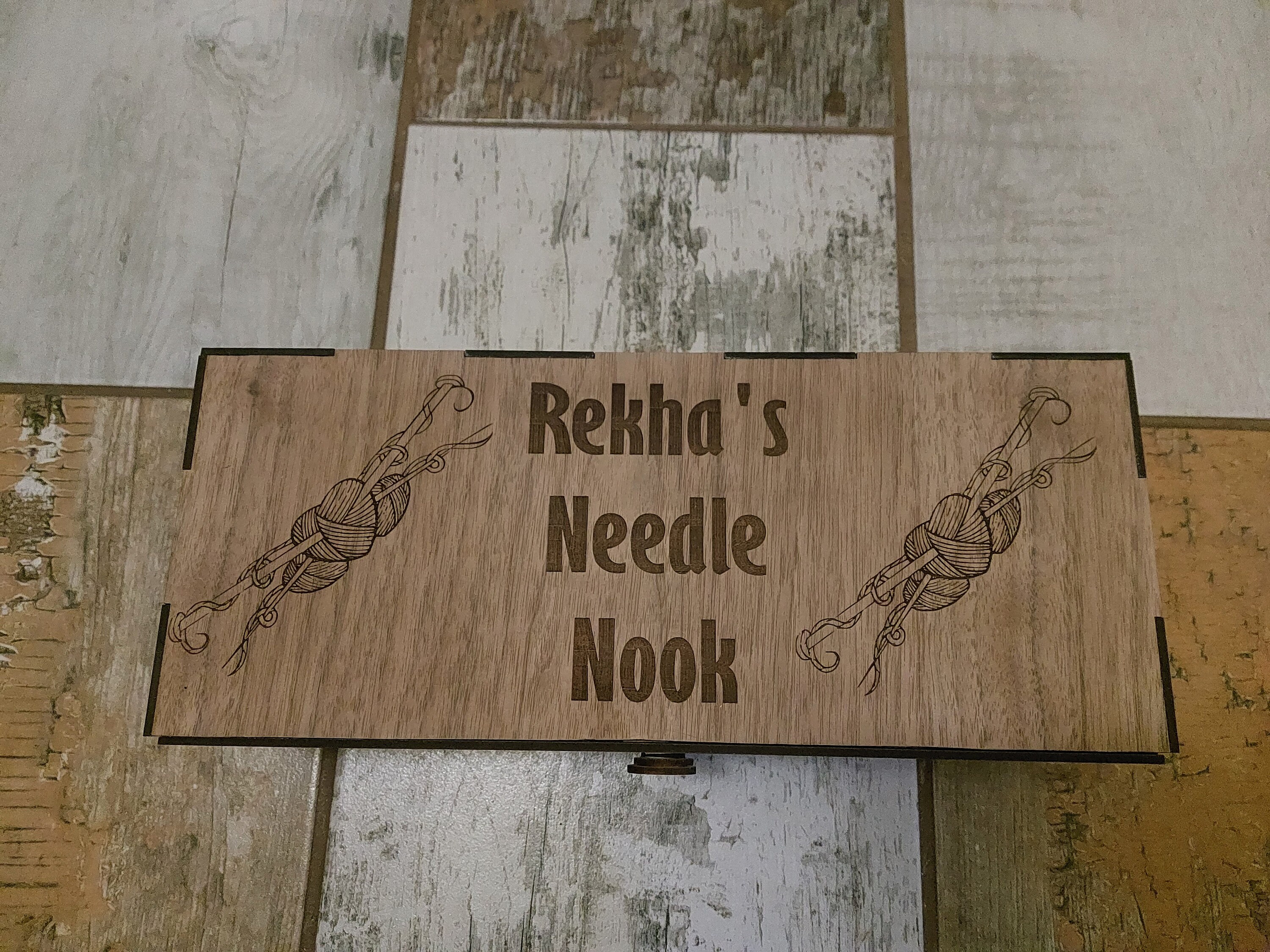 Laser Cut, Digital File. Knitting Box for Knitting Equipment. DXF, SVG ...