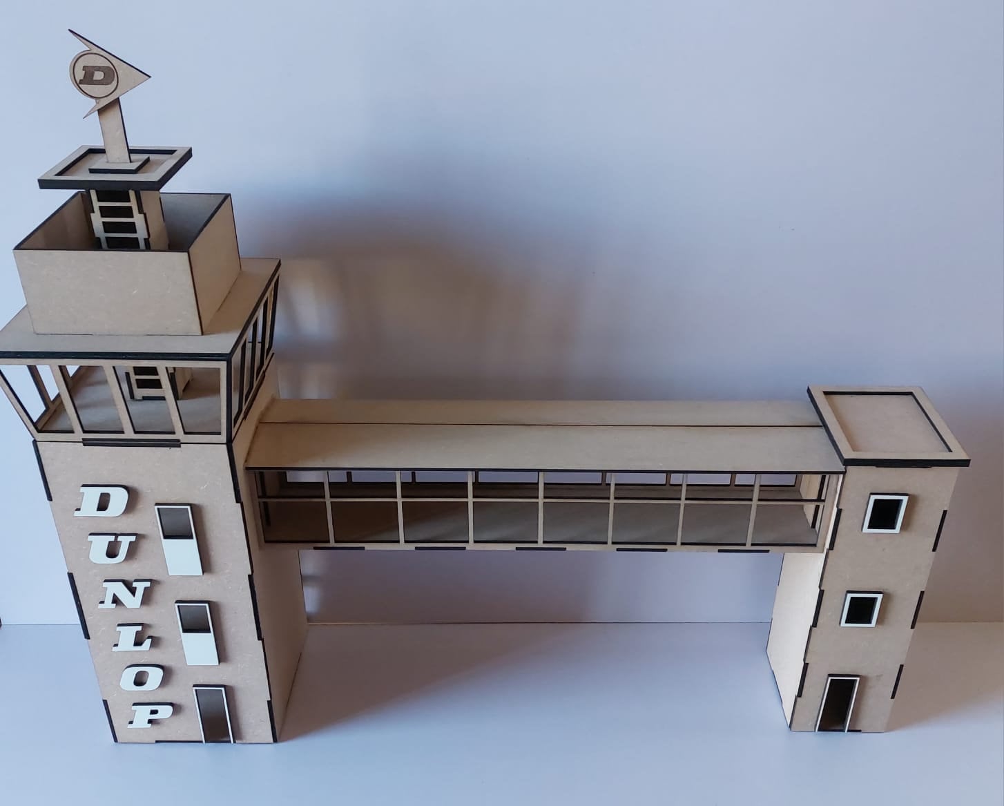 Laser Cut, Digital File. Racing Course Bridge. Start Finish Bridge. AI ...