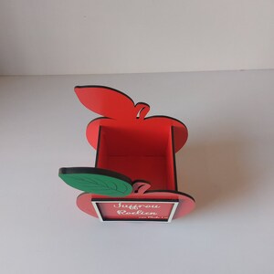 Laser Cut, Digital File. Apple Pencil Box. Apple Box. AI, SVG, DXF File ...