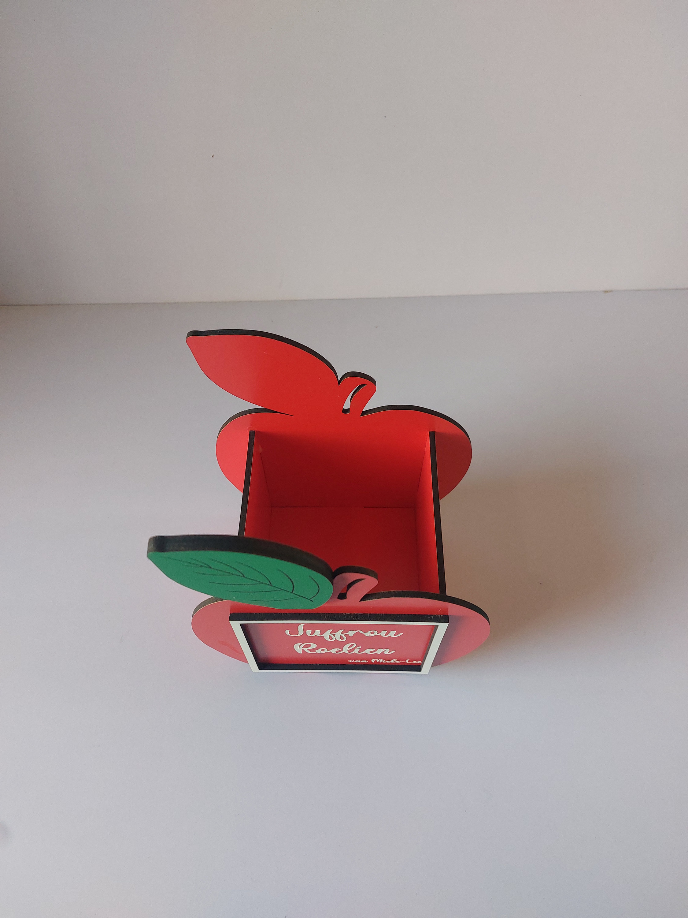 Laser Cut, Digital File. Apple Pencil Box. Apple Box. AI, SVG, DXF File ...