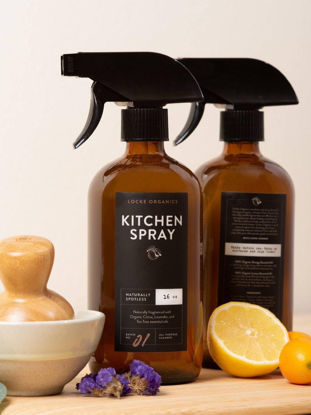 Organic All Purpose Cleaner: Essential Oils, Non-toxic, Cruelty-free - Etsy