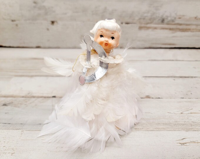 Vintage Feather Angel/holt Howard/ Feather Angel/mid Century - Etsy