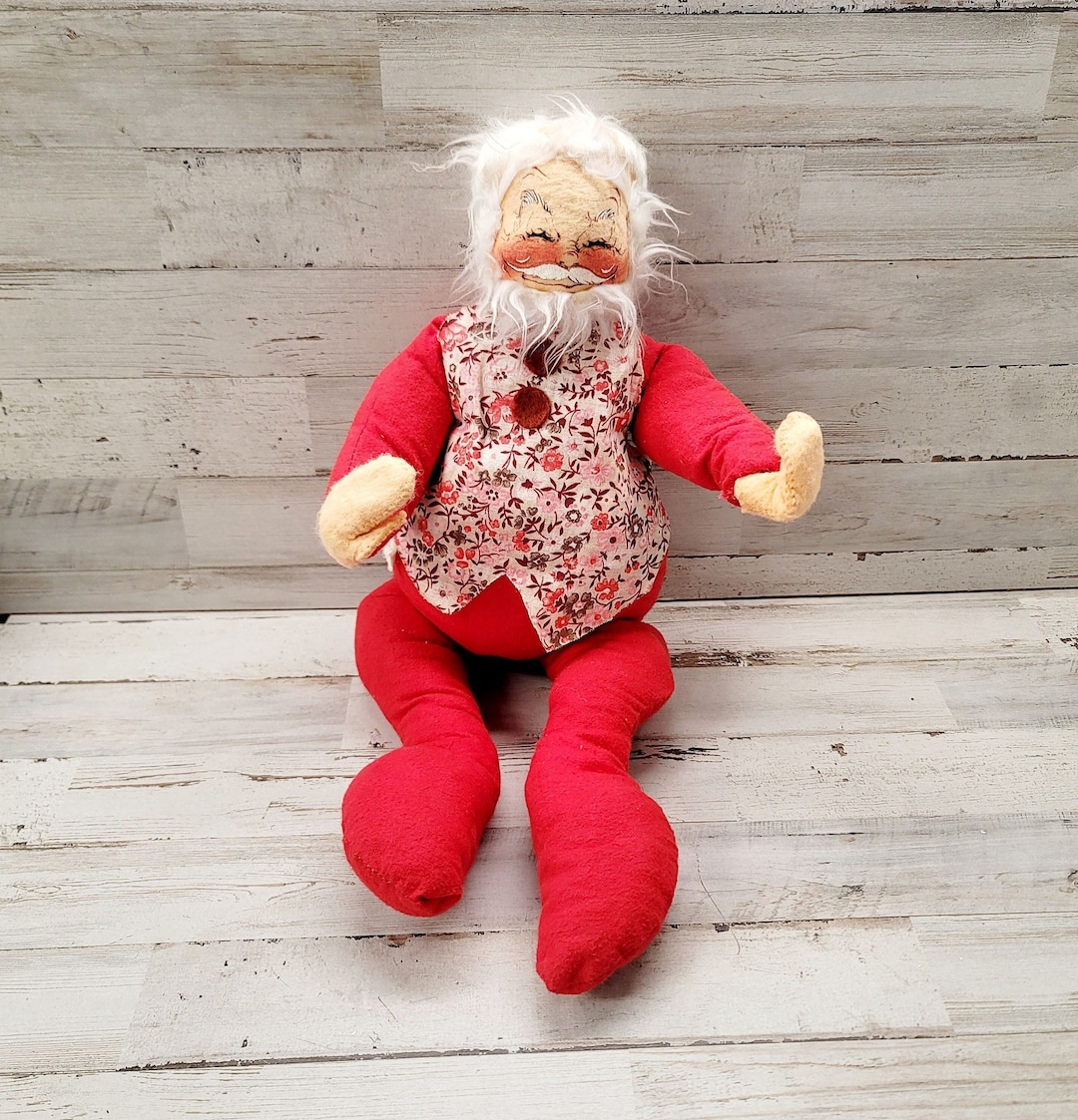 LARGE Santa Clause 1971 Annalee Doll/ Christmas Annalee/doll Collection ...