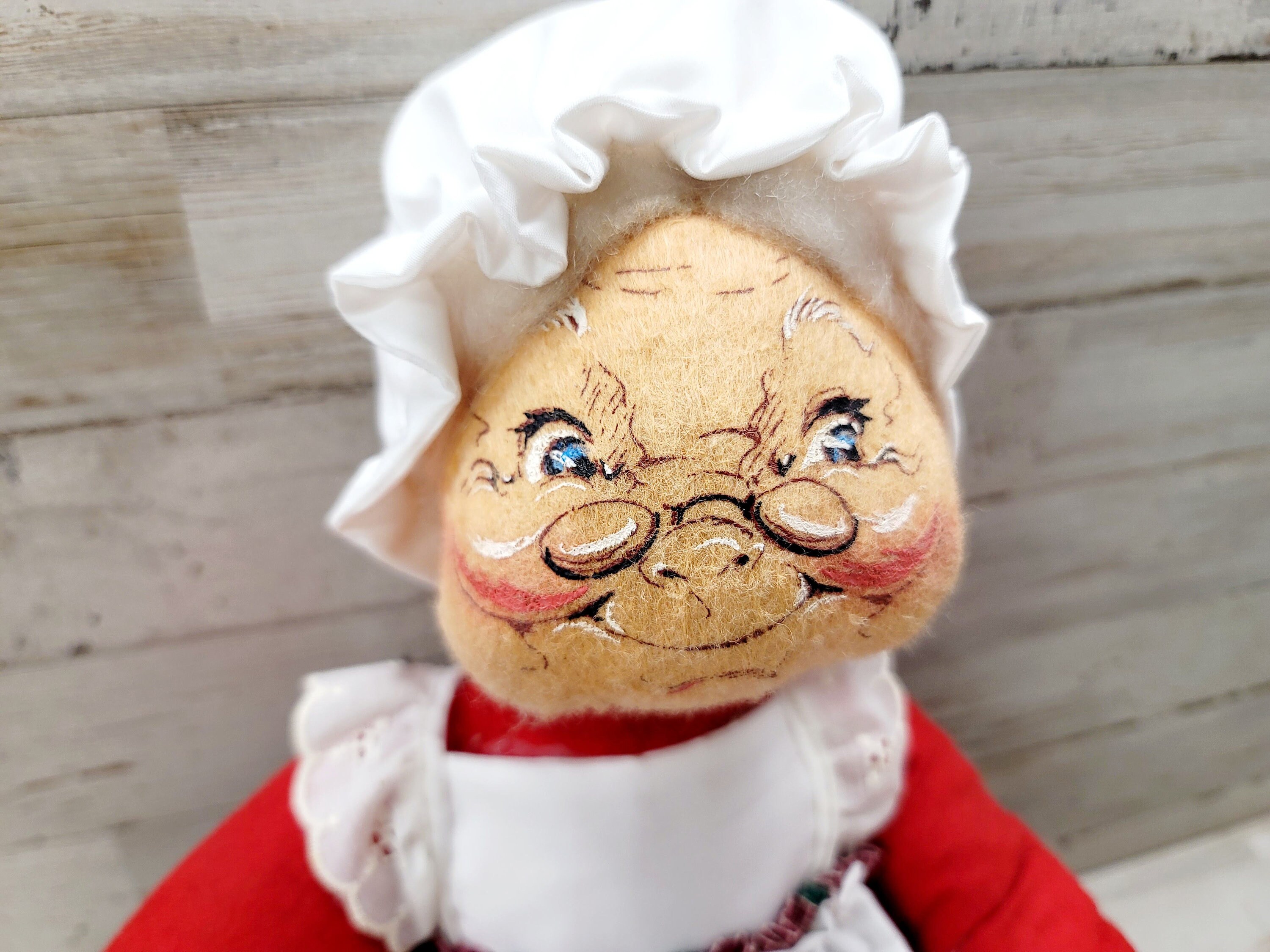 LARGE Mrs. Clause 1971 Annalee Doll/ Christmas Annalee/doll Collection ...