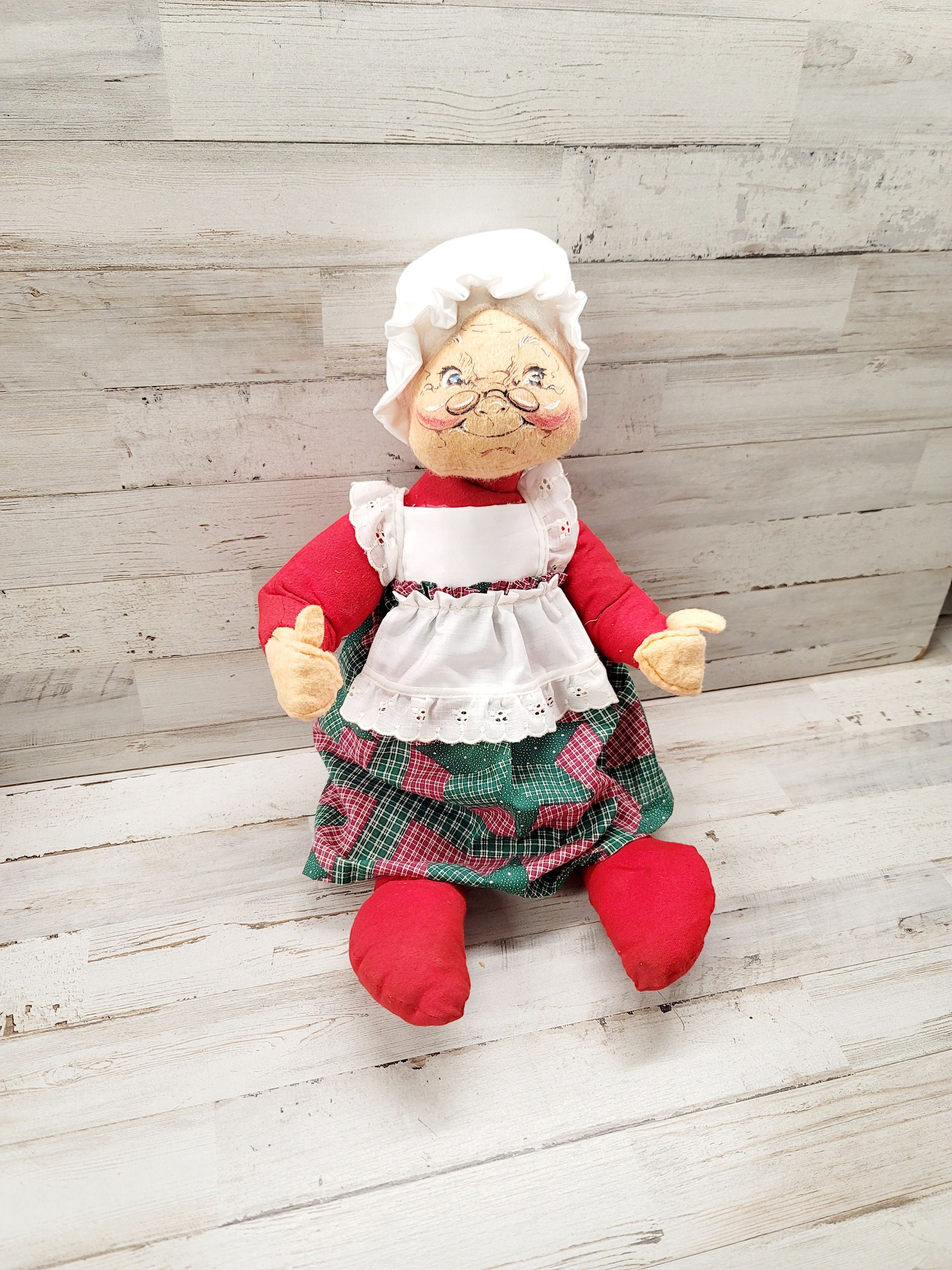 LARGE Mrs. Clause 1971 Annalee Doll/ Christmas Annalee/doll Collection ...