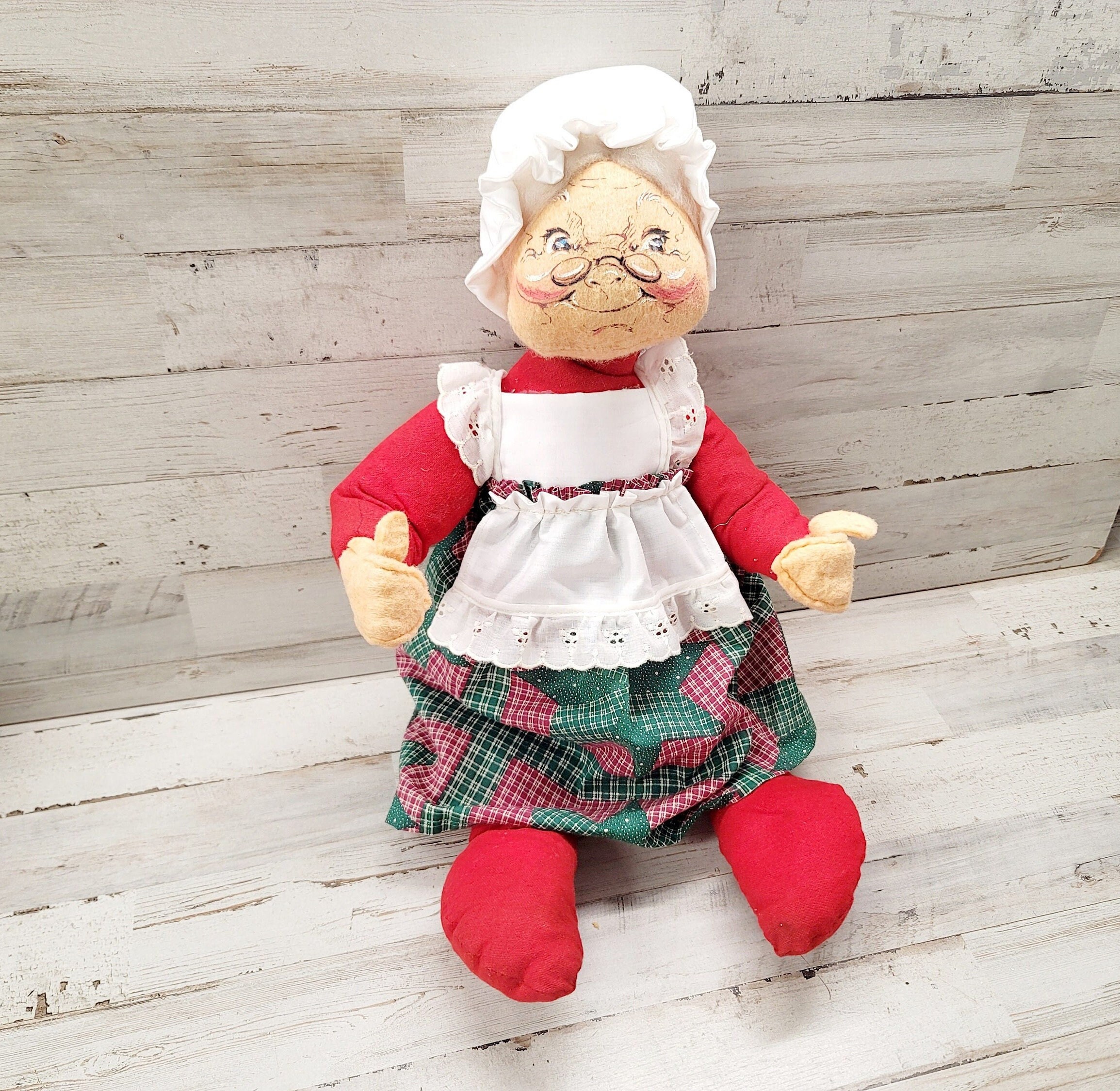 LARGE Mrs. Clause 1971 Annalee Doll/ Christmas Annalee/doll Collection ...