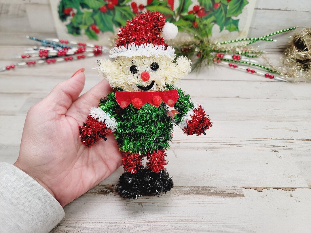 Vintage 7 Pixie Tinsel Elf/pointy Ears,japan Kitsch Elf Kitschy ...