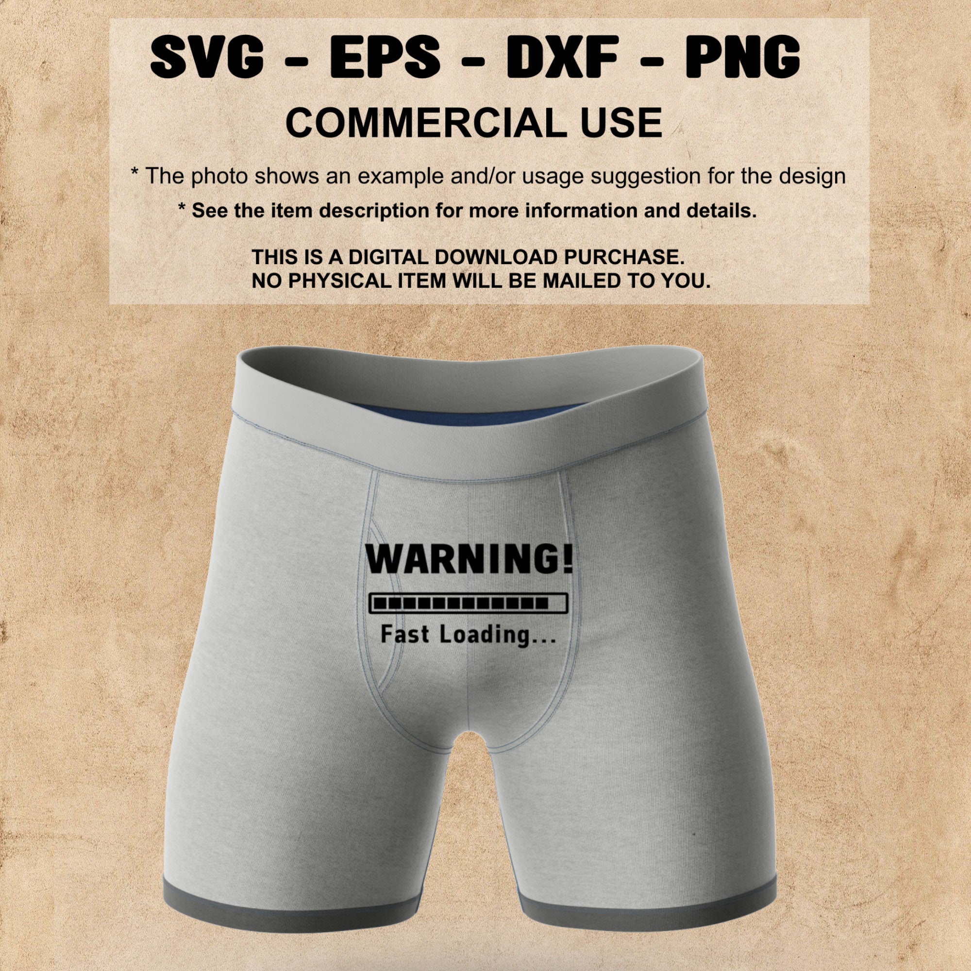 Warning Fast Loading Sign, Funny Sign - Svg, Eps, Dxf, Png Files - Red ...