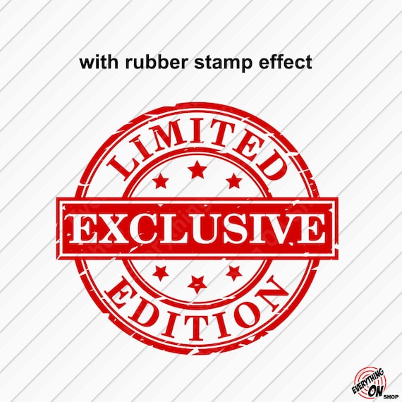 Limited Edition Stamp Png