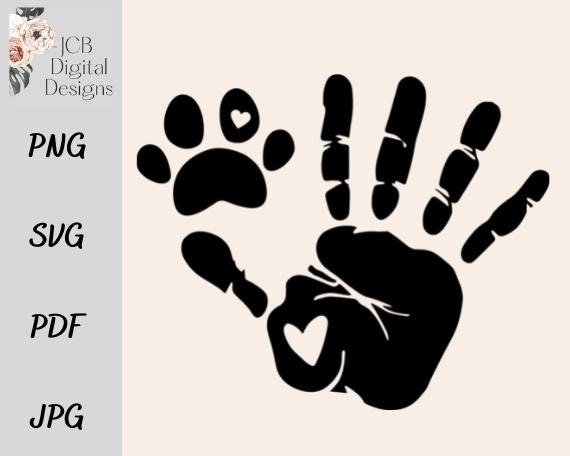 Don't Forget to Wave Dog Paw Wave Decal Sticker Digital - Etsy