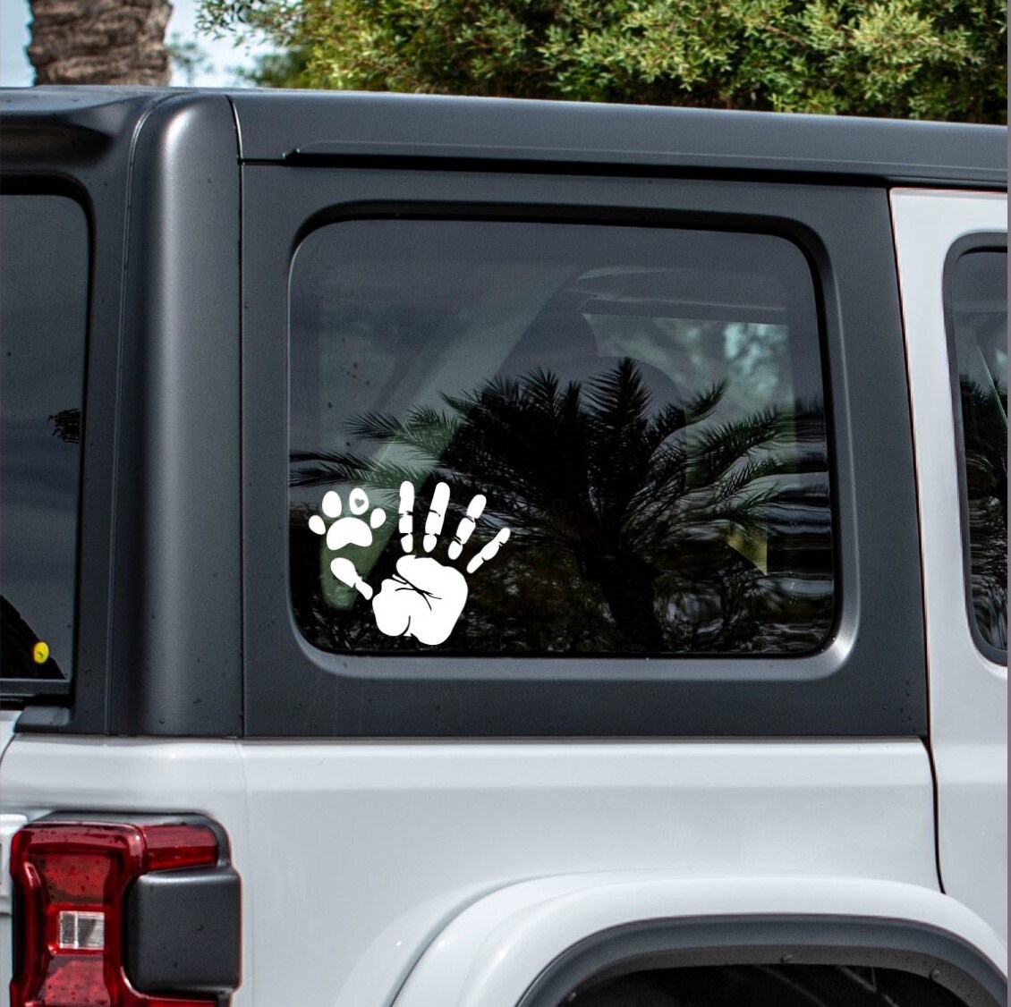 Don't Forget to Wave, Dog Paw Wave Decal, Sticker, Digital Cut File ...
