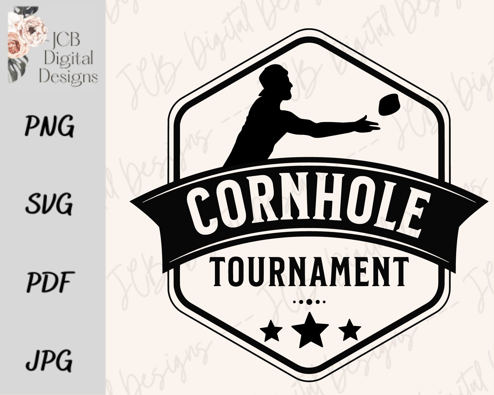 Cornhole Digital Design, Cornhole Champion, Png, Svg, Pdf, Jpg, Digital ...
