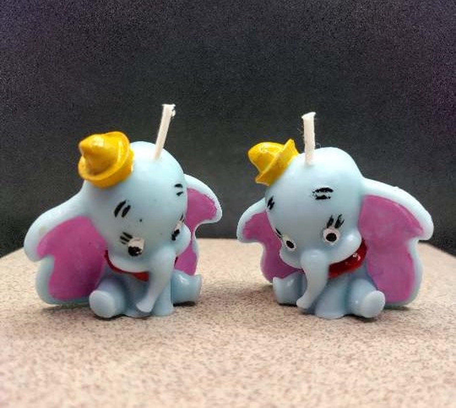 Dumbo Birthday Candle Cake Topper 2 Inch Tall - Etsy