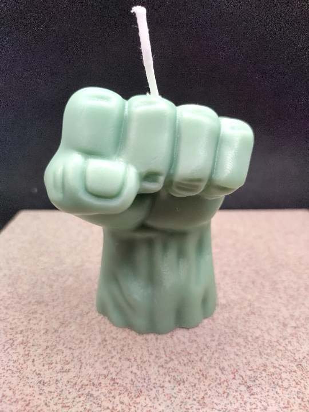 Marvel Incredible Hulk Fist Birthday Candle Cake Topper 3.5 Inch Tall ...