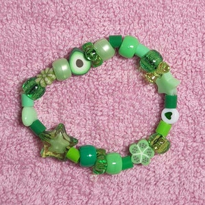 Kawaii Y2K Kidcore Cute Neon Rave Rainbow Random Pony Beads - Etsy