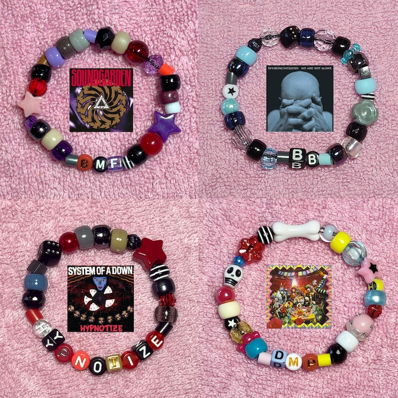 Gothic Kandi Bracelets - Etsy