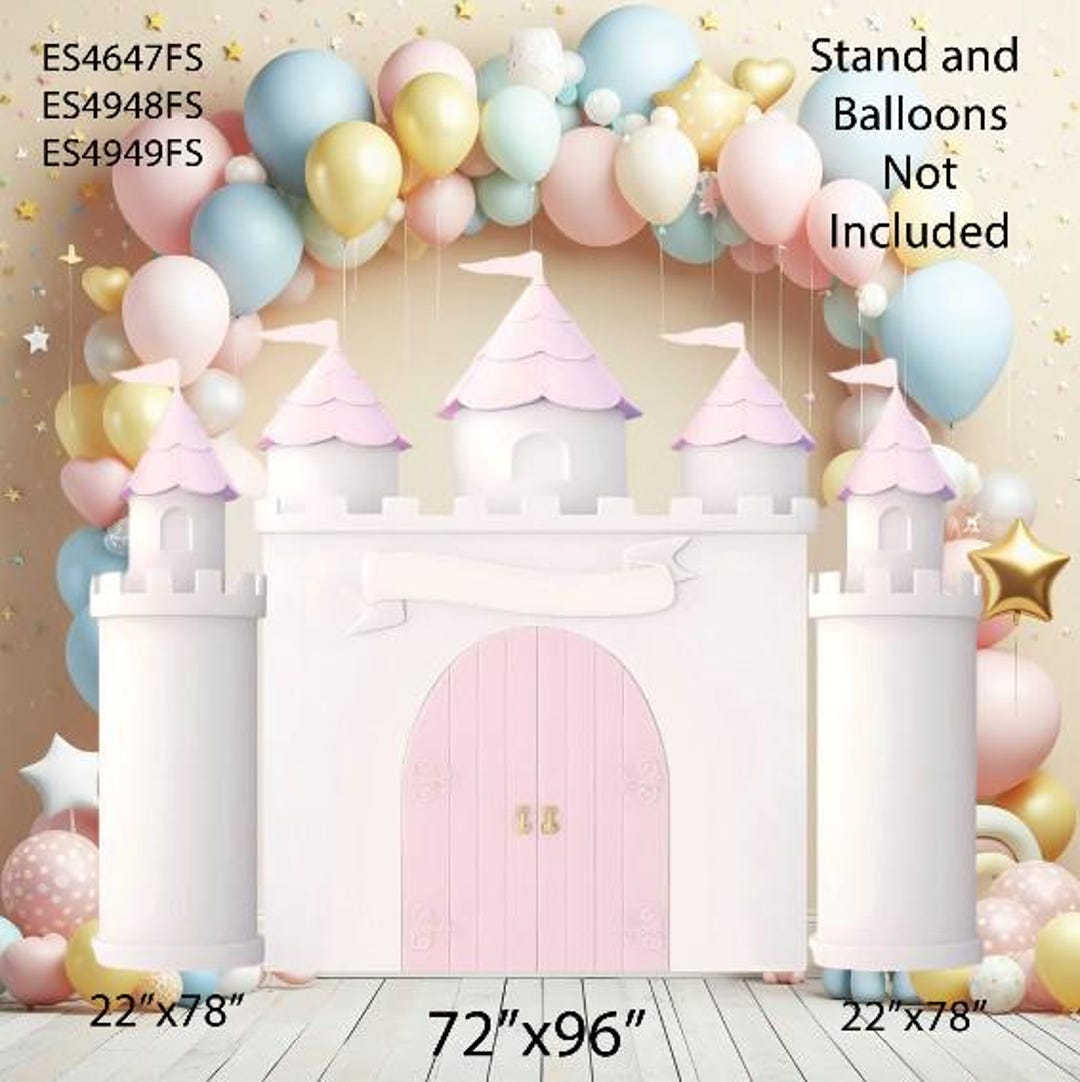 ES4947FS - ES4948FS - ES4949FS Castle White and Pink Pastel Coroplast ...