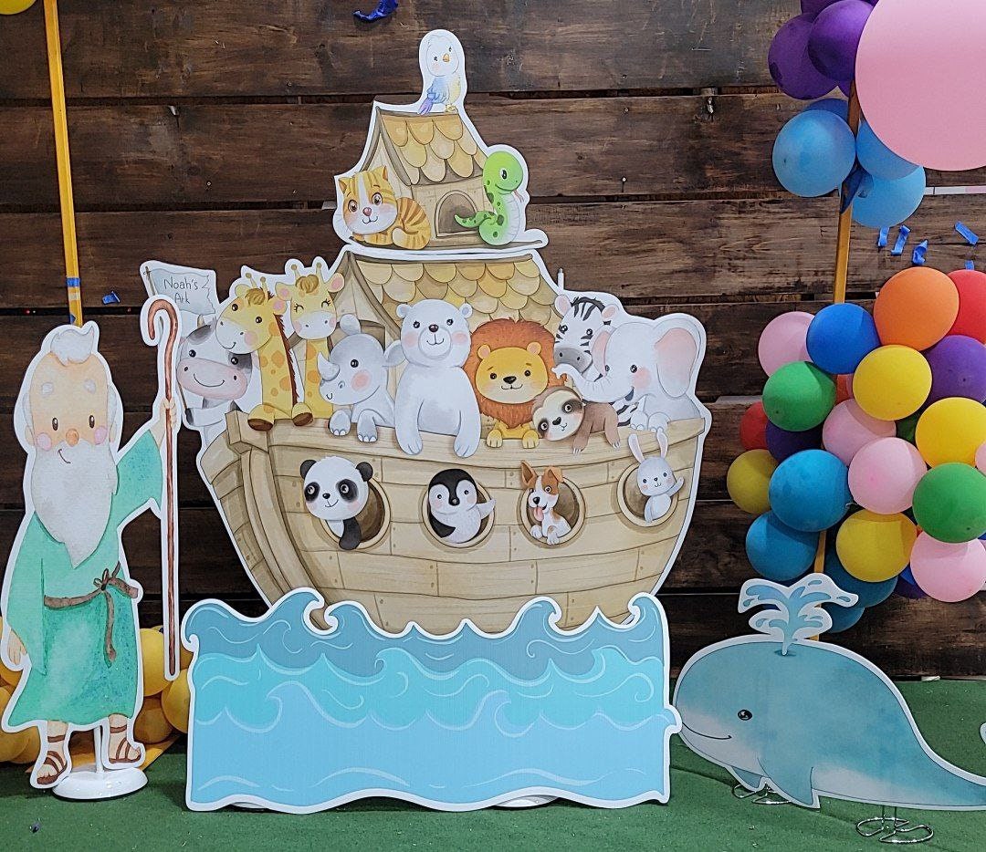 Noah Custom Order Coroplast, Cutouts, Party Props (no Stand Included ...