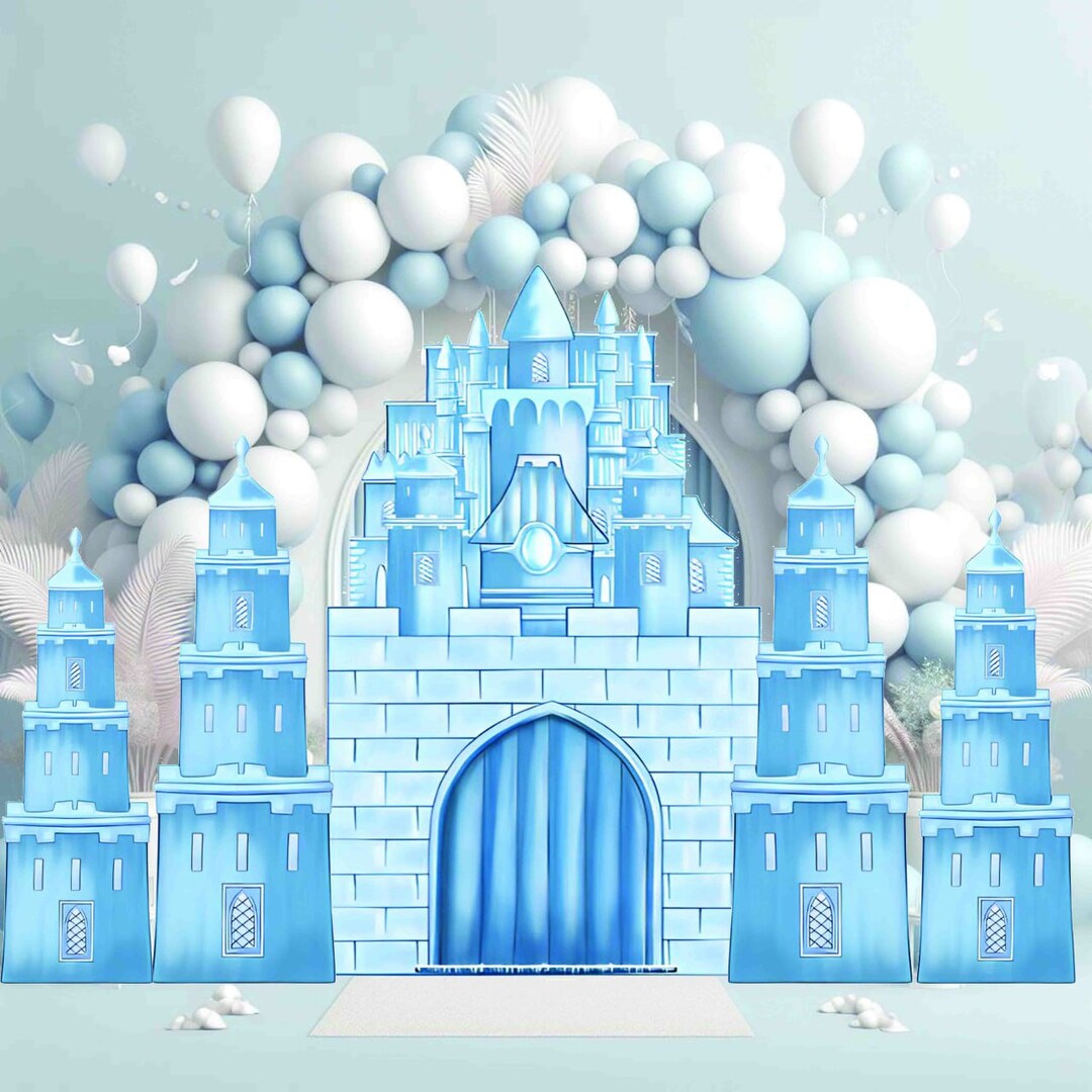 ES2944QS3 -ES2513FS Princess Castle 6ft H X 8ft W Approx Custom Order ...