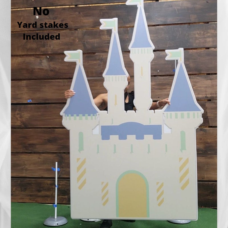 Cardboard Castle Cutout - Etsy