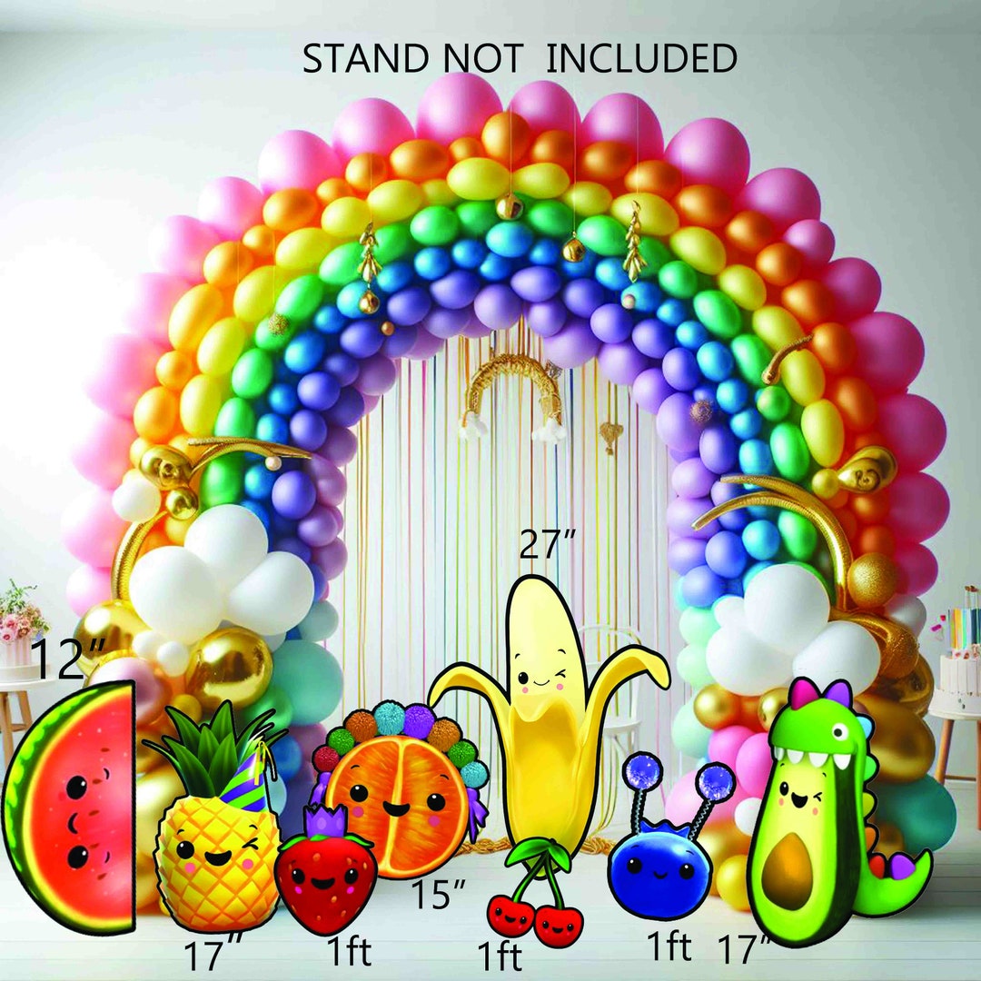 ES2680HS FRUITS Custom Order Coroplast Cutouts Props Party Decorations ...