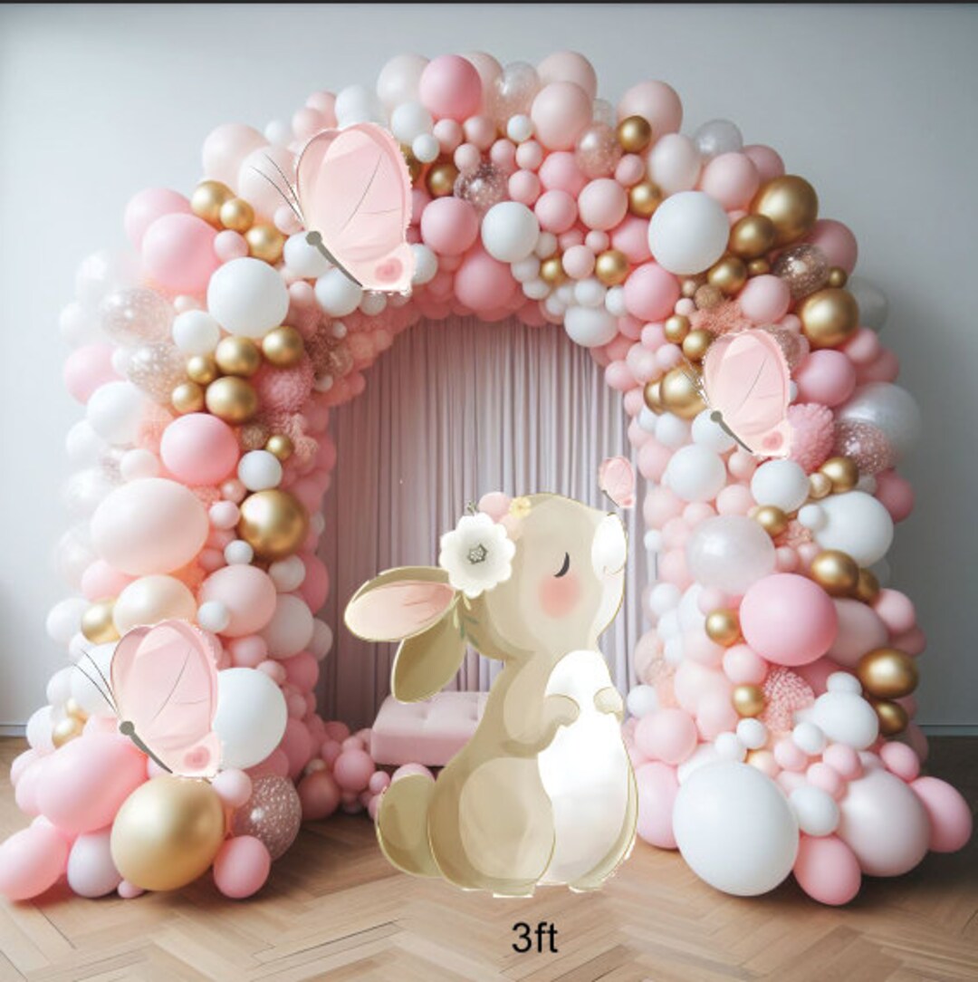 Bunny 30 Inch an Buterfly Coroplast Cutouts Props Party Decorations ...