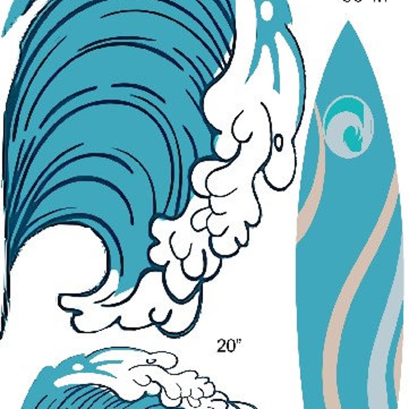 Wave Cutout - Etsy